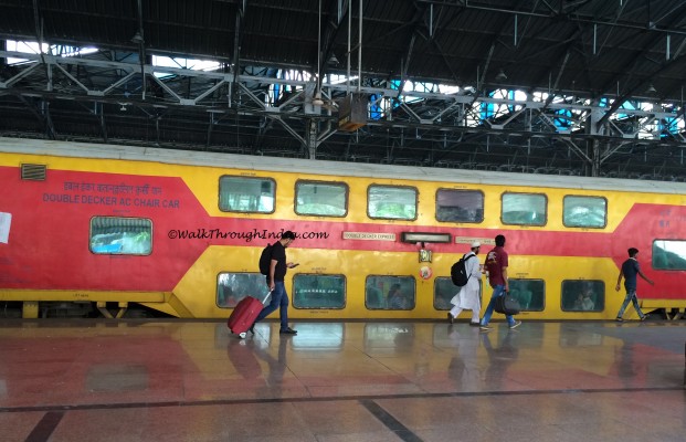 10 Routes of Double Decker Super Fast Express Trains in India